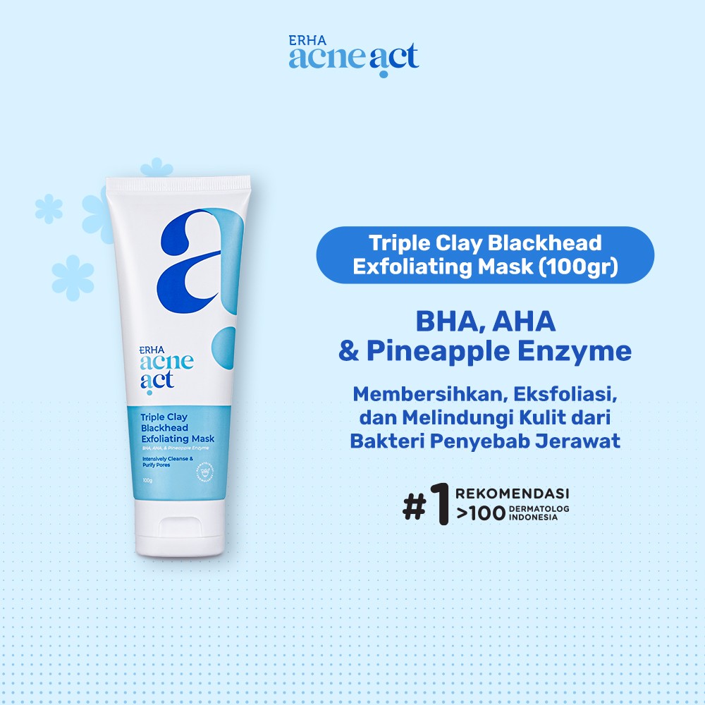 Kenalan dengan Clay Mask baru dari ERHA AcneAct, Bisa Hempas Komedo ...
