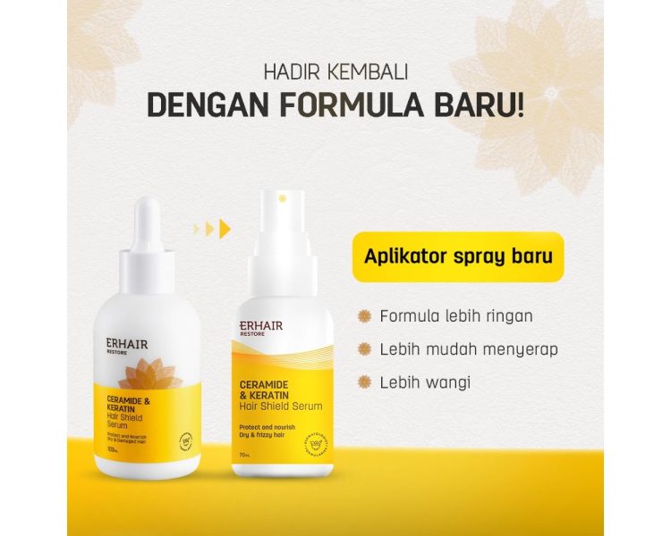 No More Frizzy Hair! Rambut Badai dengan Pakai 1 Best Serum Ini untuk ...